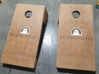 Concrete Cornhole Boards - Bean Bag Toss Game