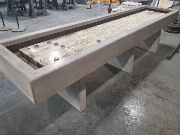 Concrete Shuffleboard Table - Outdoor Shuffleboard Tables