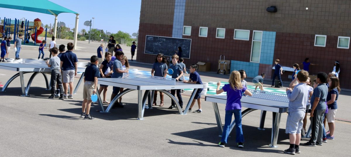 Ping Pong Tables for Schools - Commercial Table Tennis Table